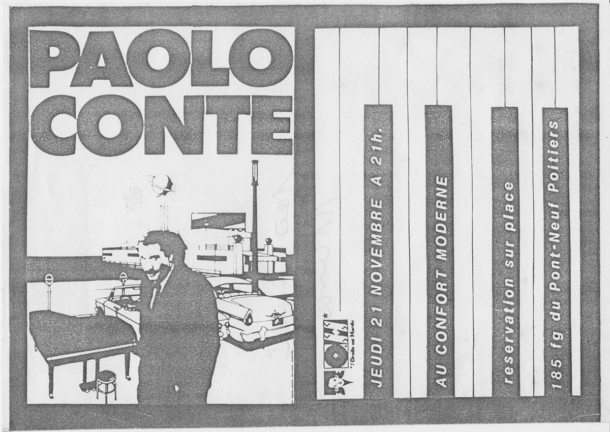 Paolo Conte (21/11/85) - Mausolée des contre-cultures musicales et ...