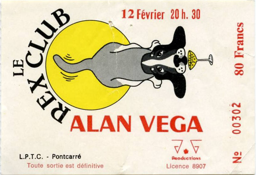 Alan Vega (12/02/86) - Mausolée des contre-cultures musicales et ...