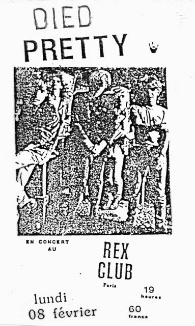 Died Pretty, Mano Negra (08/02/88) - Mausolée des contre-cultures musicales et graphiques depuis ...